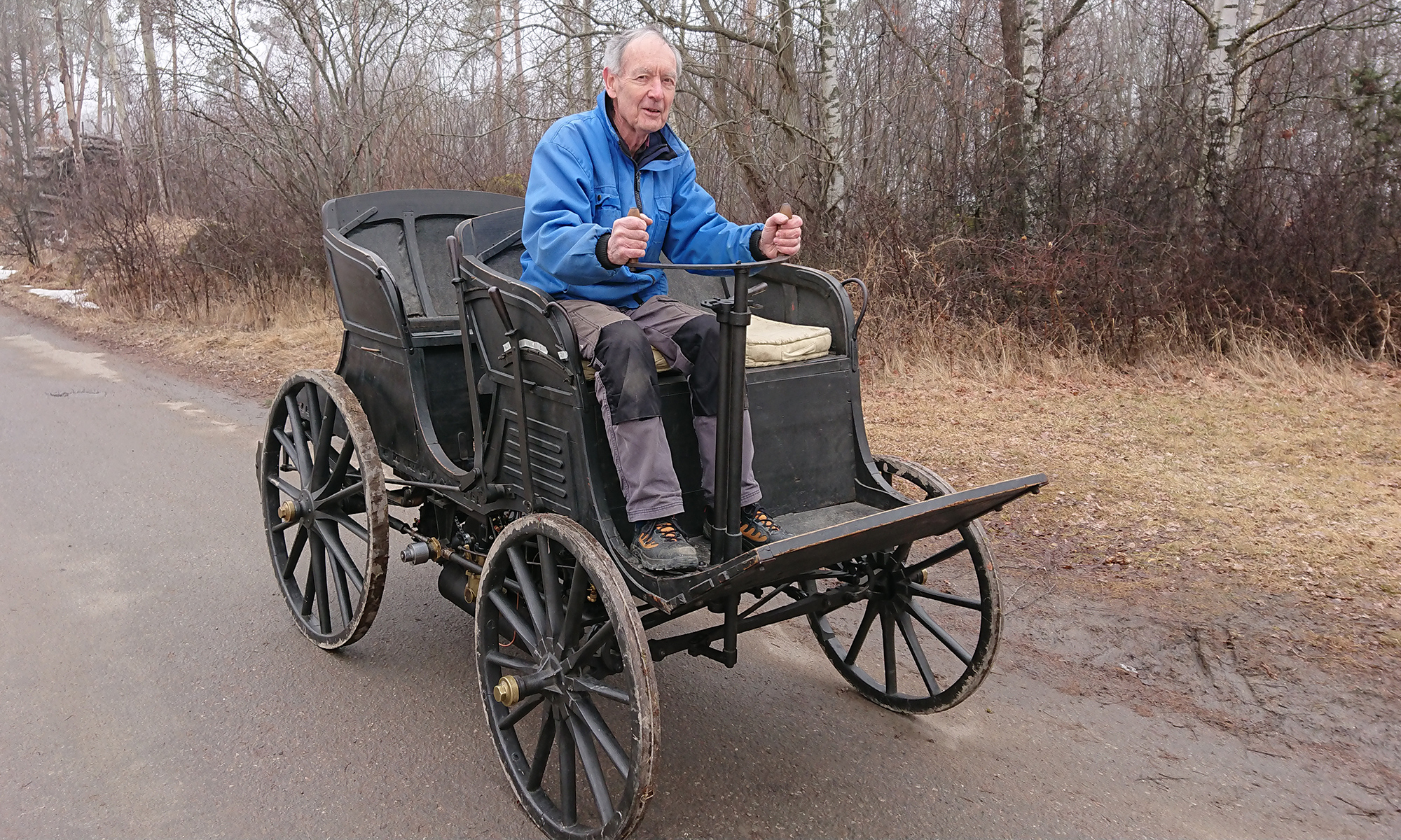 Första svenska bilen rullar igen | Forskning & Framsteg