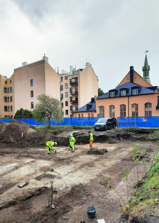 Arkeologer gräver i trädgårdslandet | Forskning & Framsteg